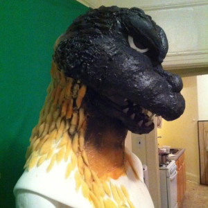 More Neck Texture – Becoming Godzilla