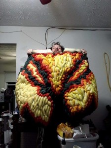 Torso with Colored Scales – Becoming Godzilla