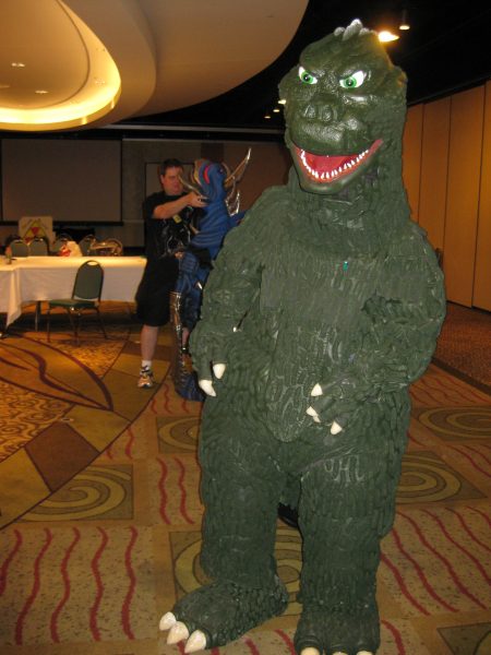 G-Fest_2008_costumeParade_016 – Becoming Godzilla